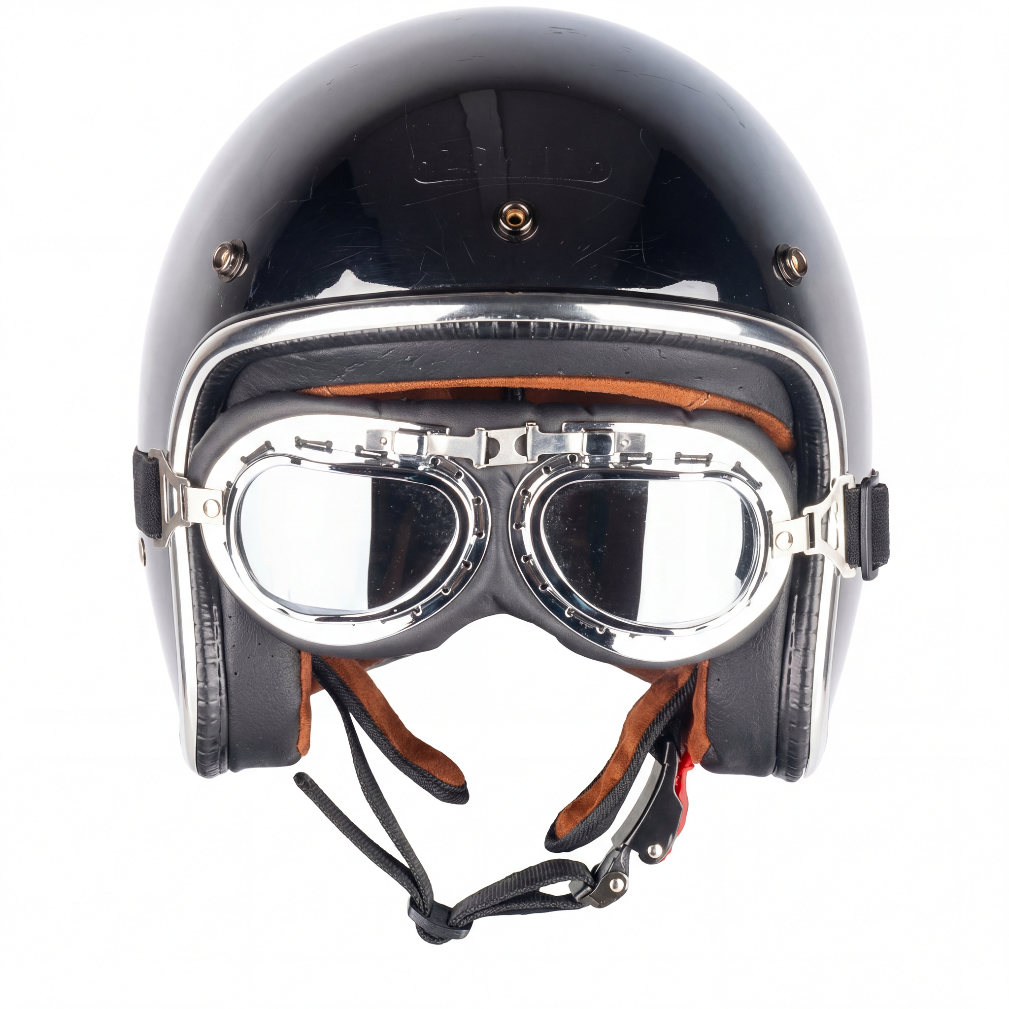 High Gloss Mirror Finish Silver Chrome Helmet for Bold Riders – PerfenQ