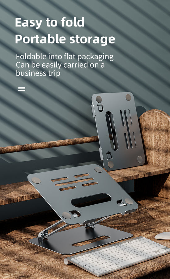 Adjustable Cooling Aluminium Laptop Stand – Perfenq